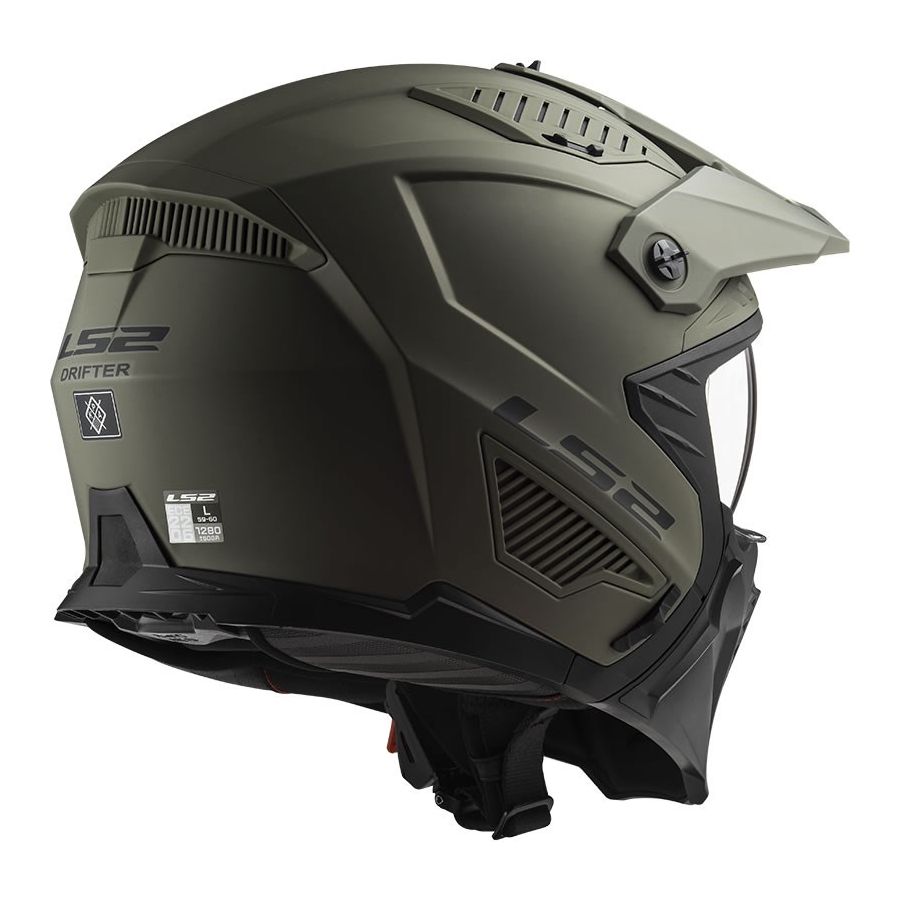 Casque Modulable LS2 OF606 DRIFTER SOLID ECE 22.06 - Moto Expert